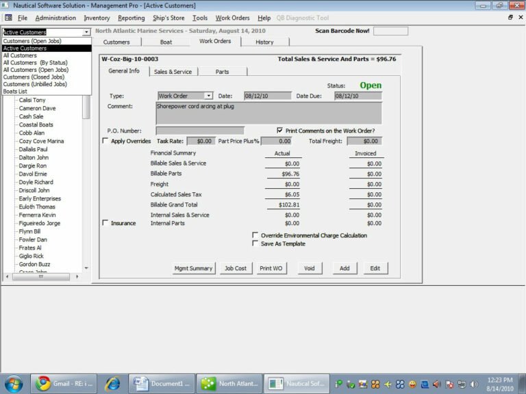 Management Pro – Nautical Software Solution