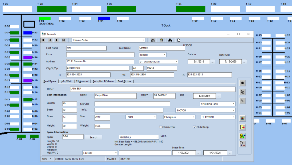 The Marina Program – Nautical Software Solution